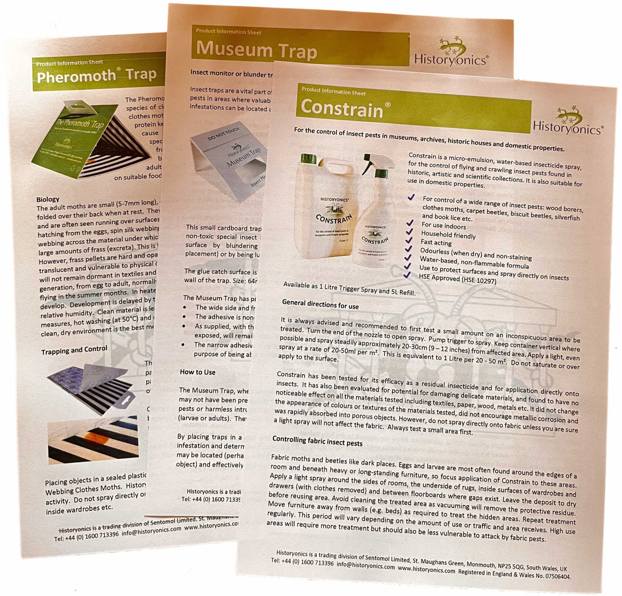 Historyonics Product Information - Historyonics